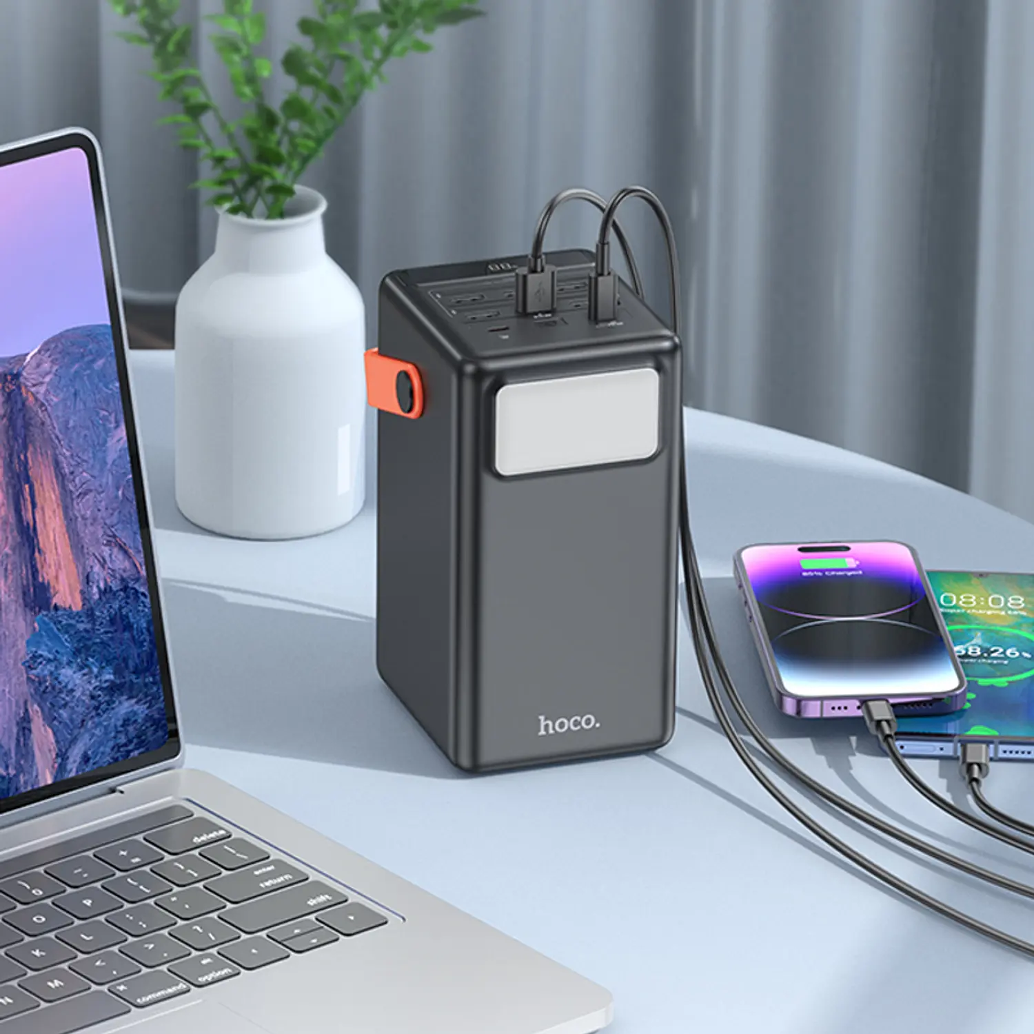 Power Bank HOCO J142 100000mAh C/Linterna - Todo para Teléfonos y Computadores en Coyhaique ...